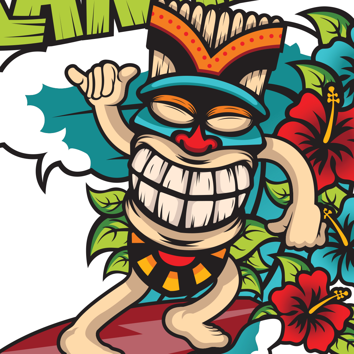 Toon Tiki Charters - Mike Thompson Design