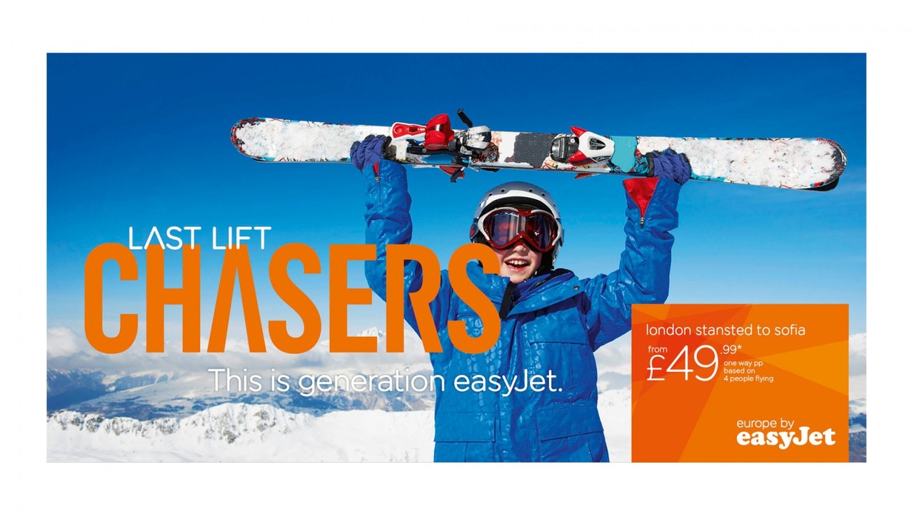 Generation easyJet - Advertising by David Beattie