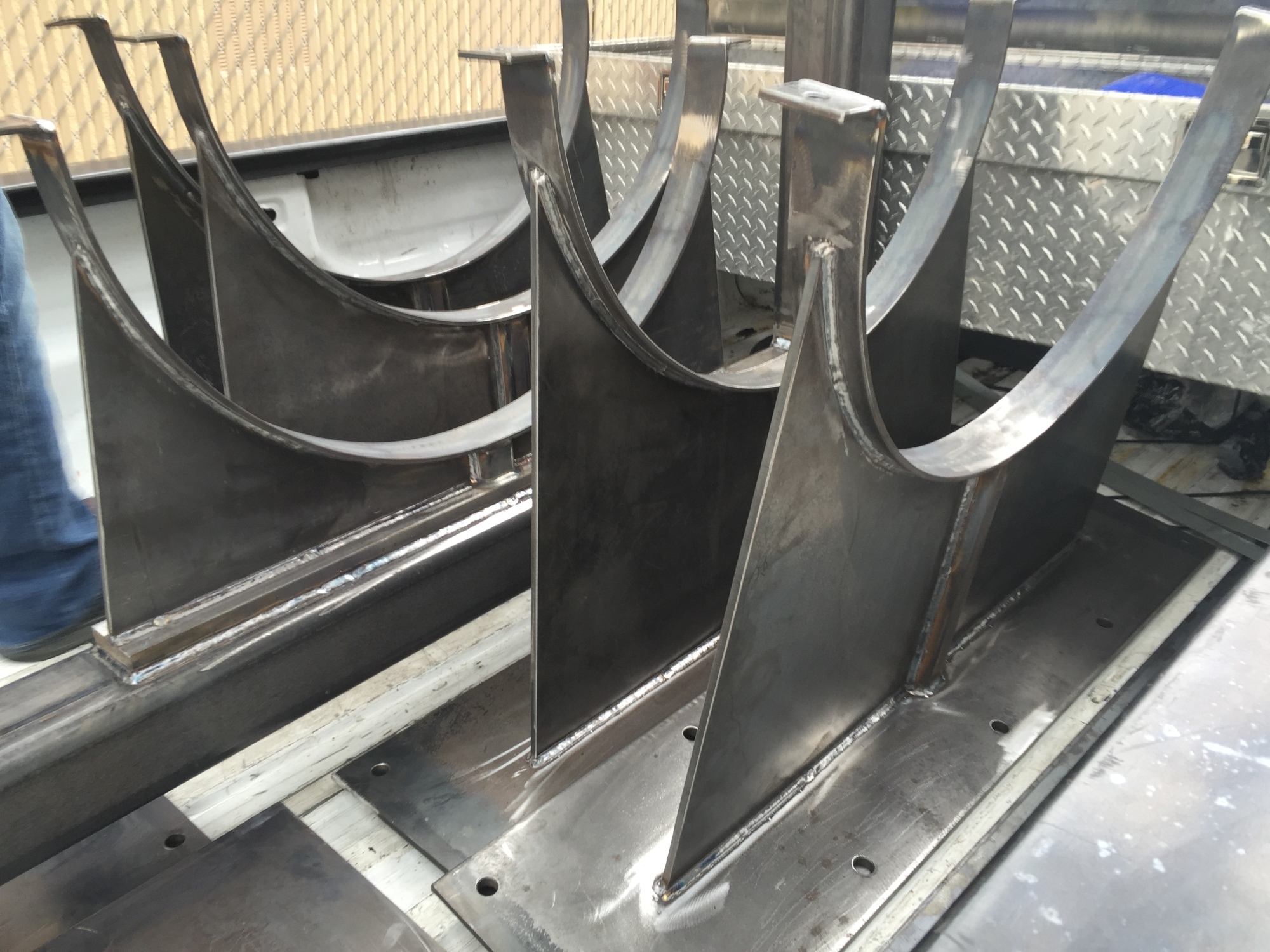Ventilation Ducting Supports - pete brubaker
