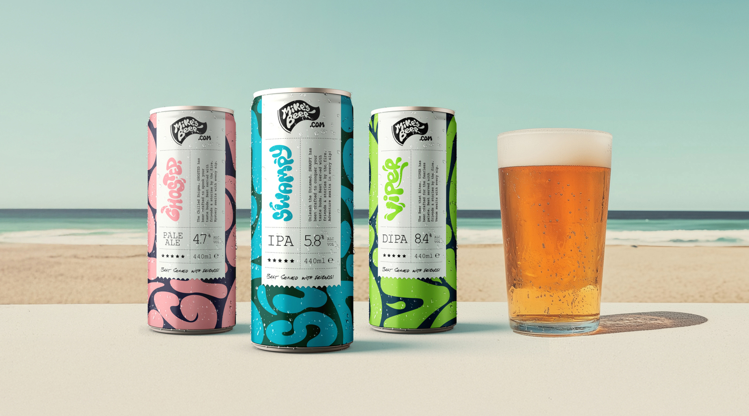 Mike's Beer Branding - Mike Kus