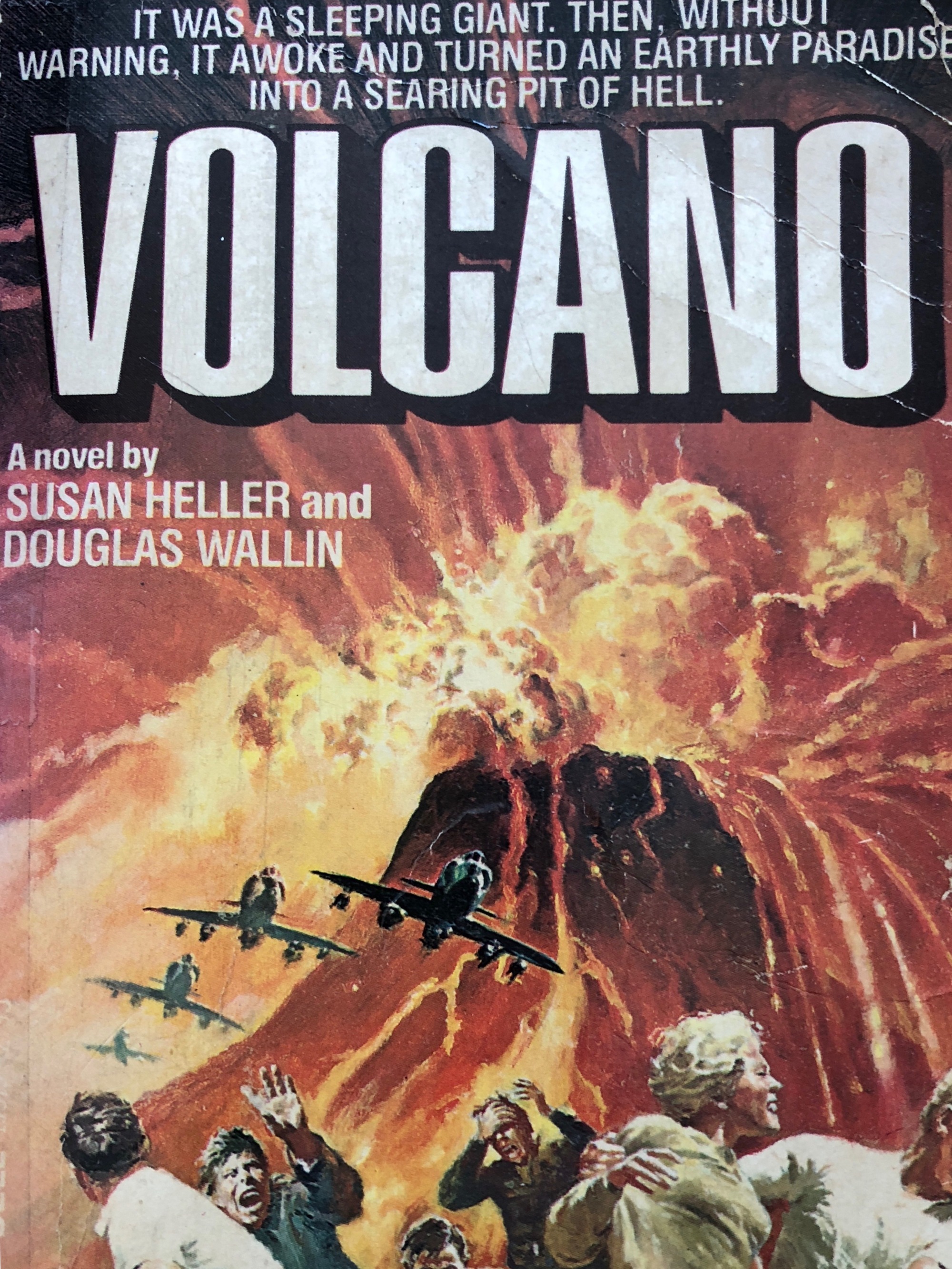 BOOK -- VOLCANO - Susan Heller