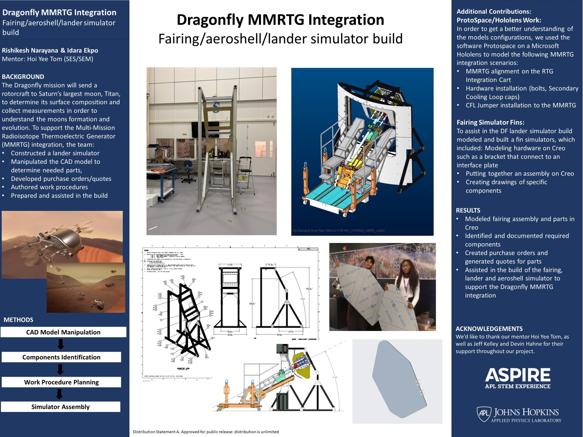 Dragonfly MMRTG Integration: Fairing Simulator Assembly - JHU APL ...
