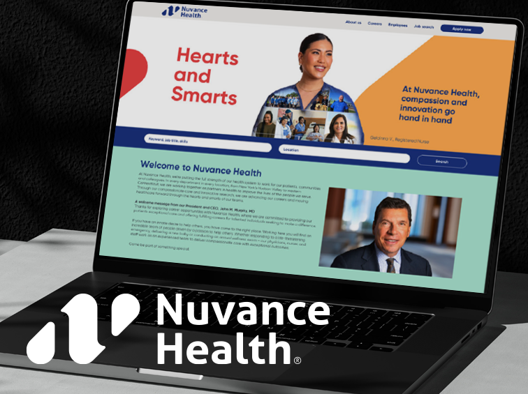 Nuvance Health Career Site Redesign - Caravan Creates