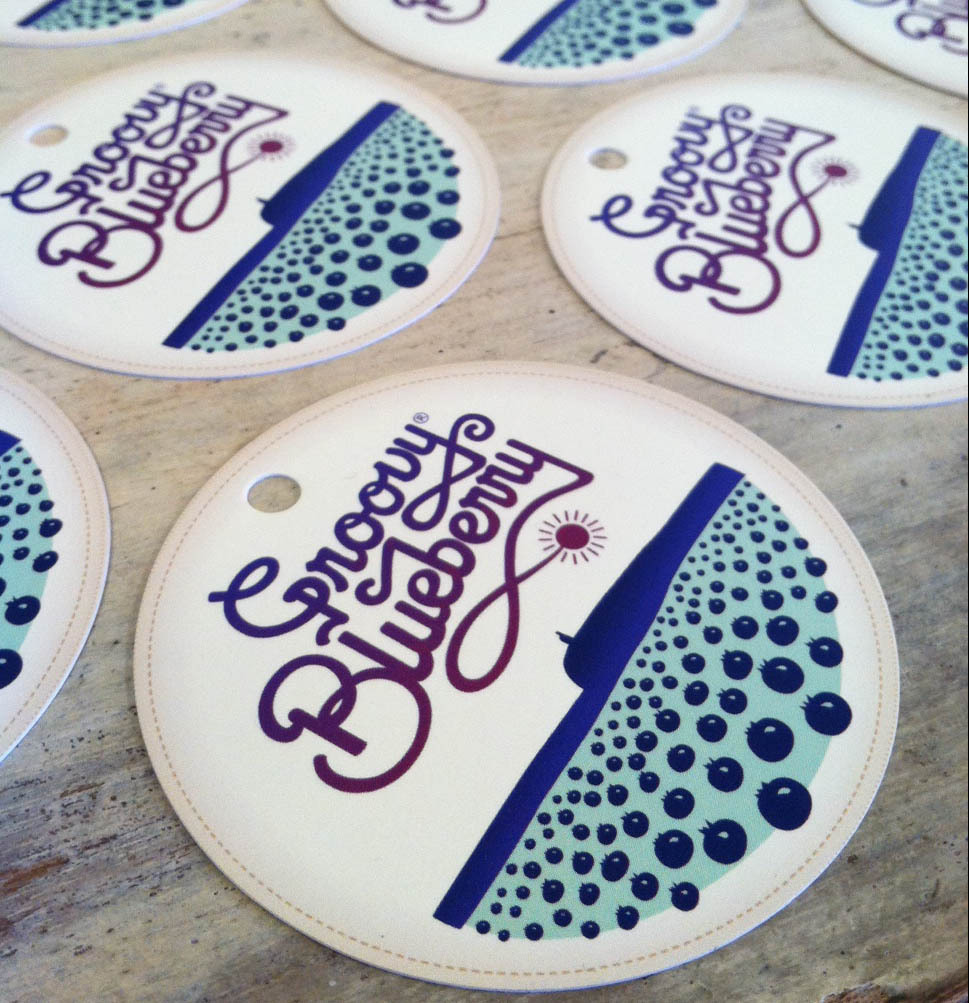 Groovy Blueberry Branding - Emily June
