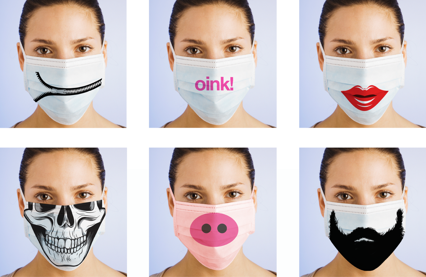Fashion Surgical Masks Irina Blok