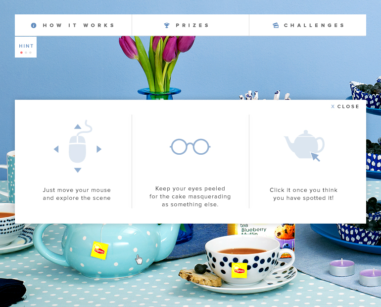 Lipton Spot the Cake - Will Orrock