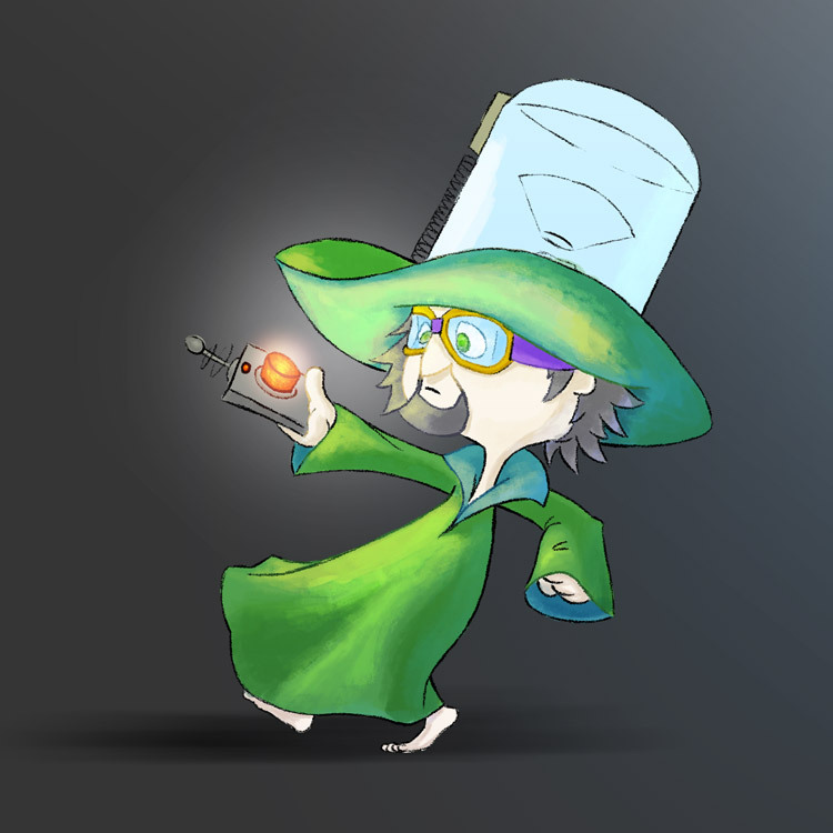 The Magician - Character design for animated series - Anton Minin