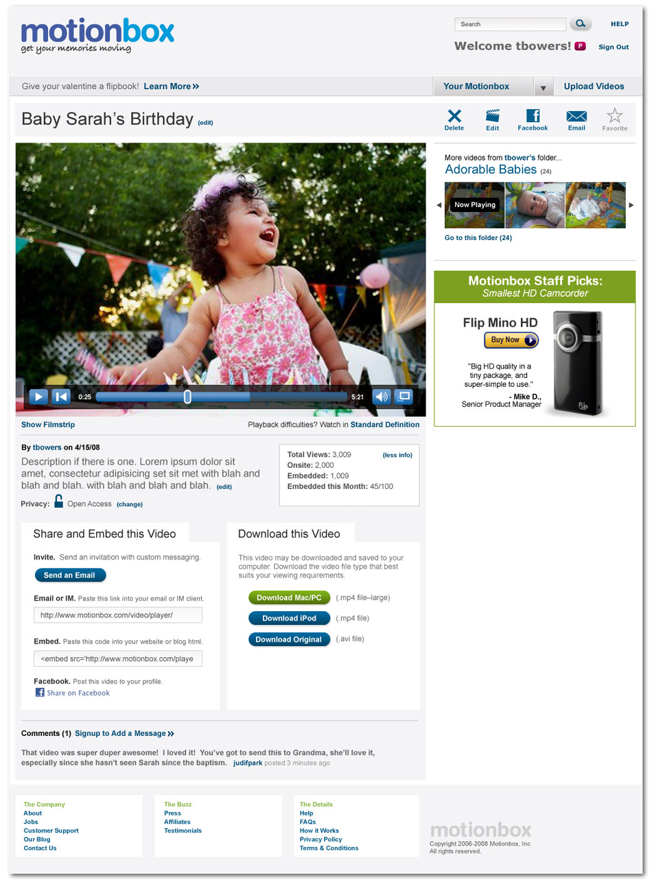 Motionbox - Josh Ruthnick