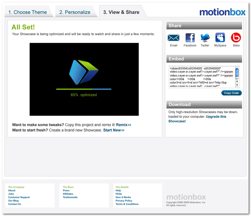 Motionbox - Josh Ruthnick