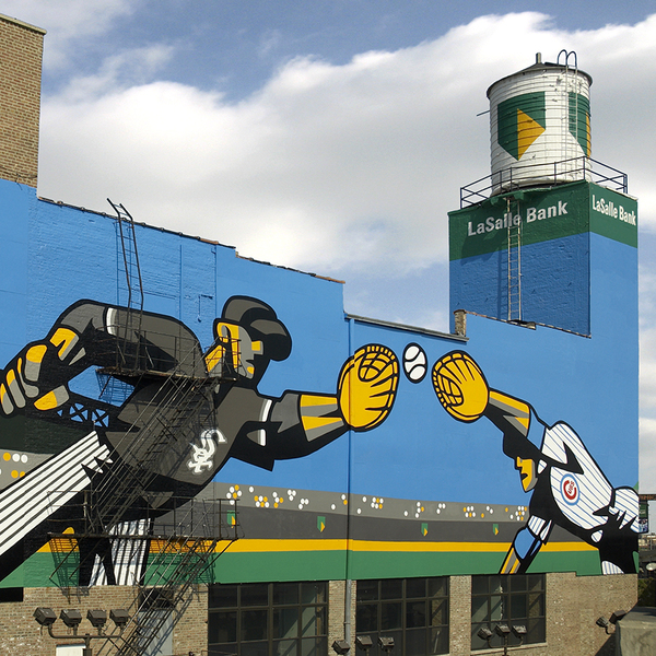 The LaSalle Bank Mural - Jim Knapp