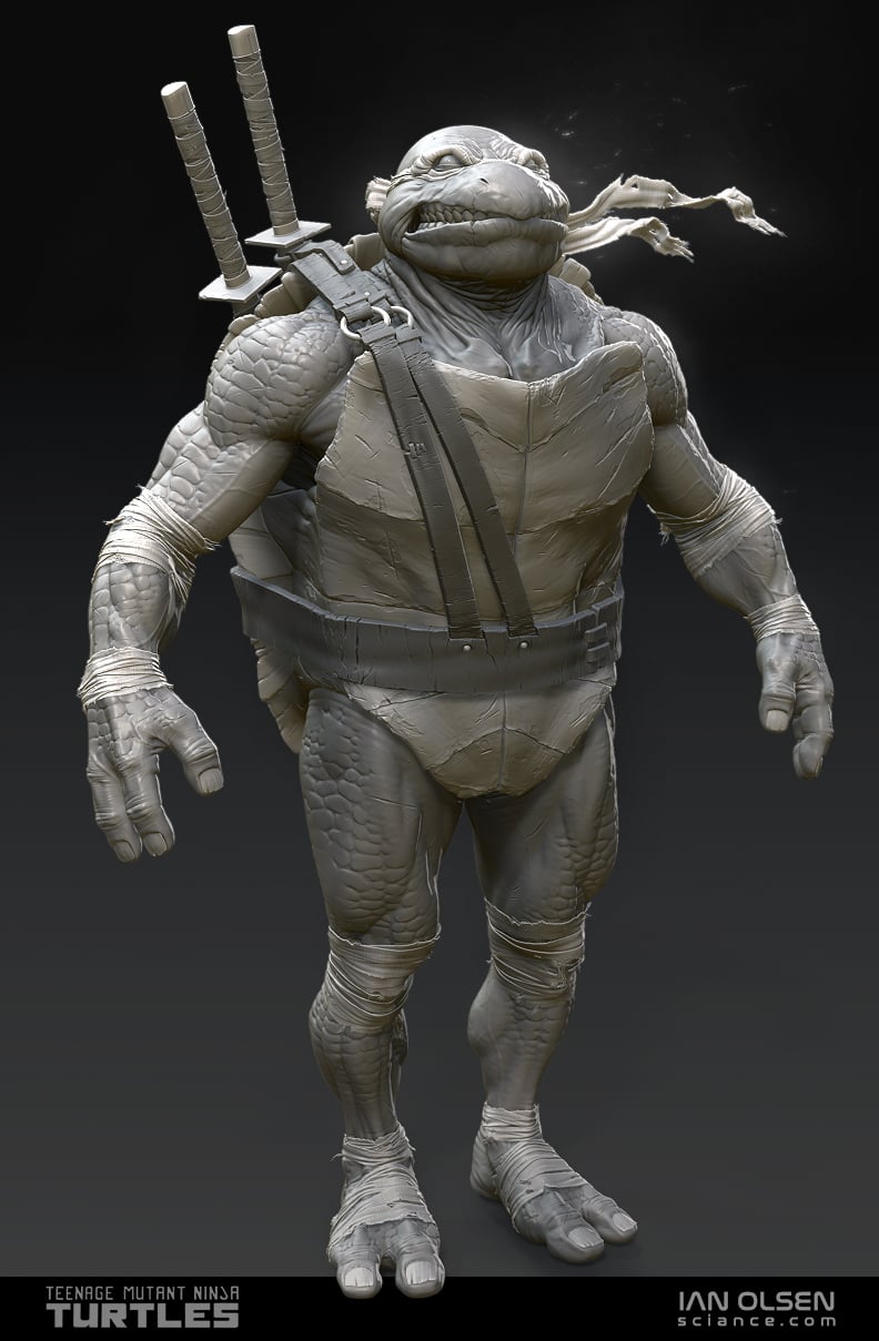 TMNT Leonardo Sculpt - sciɐnce