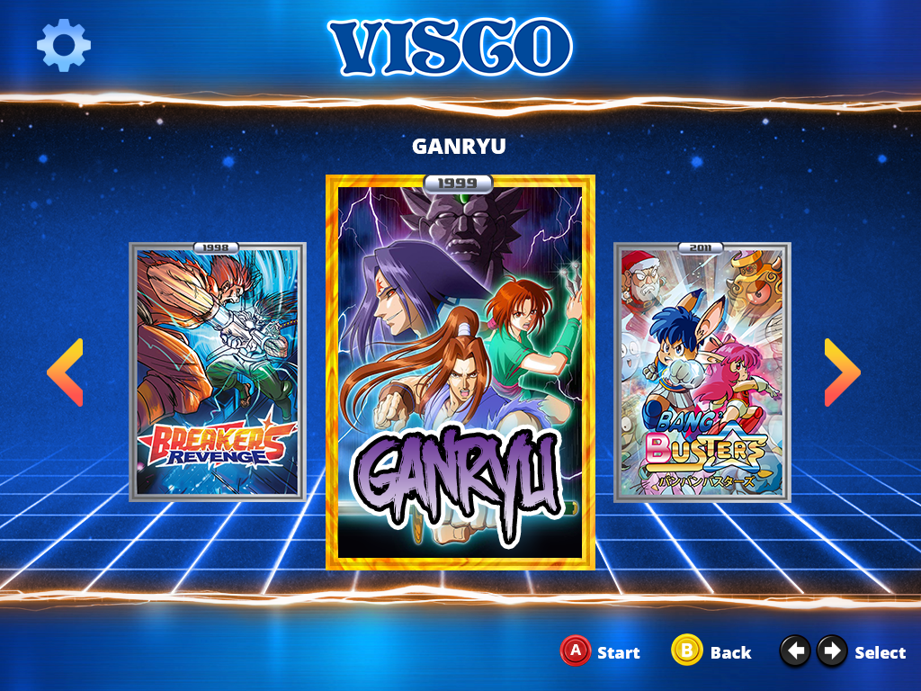 Visco Home Arcade UI / Wrap - Vektorcraft Design