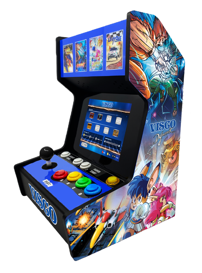 Visco Home Arcade UI / Wrap - Vektorcraft Design