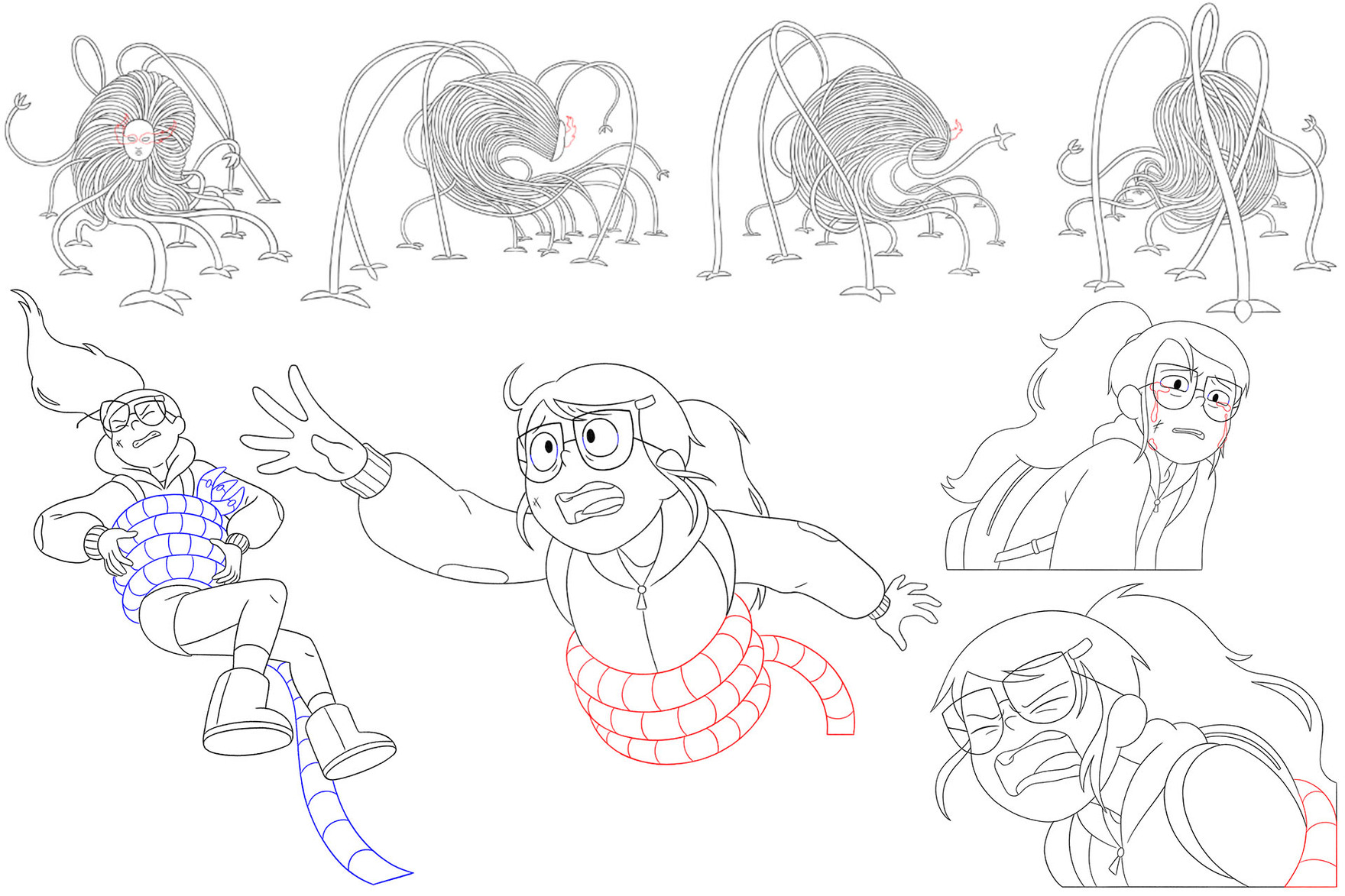 Infinity Train Character Design (Cartoon Network) - Megan Phonesavanh ...