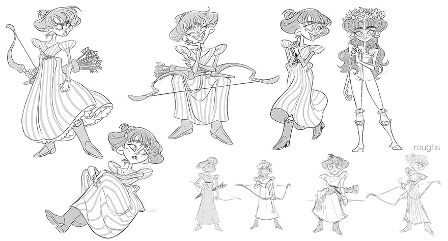 Character Design (personal) - Megan Phonesavanh - Megan Phonesavanh