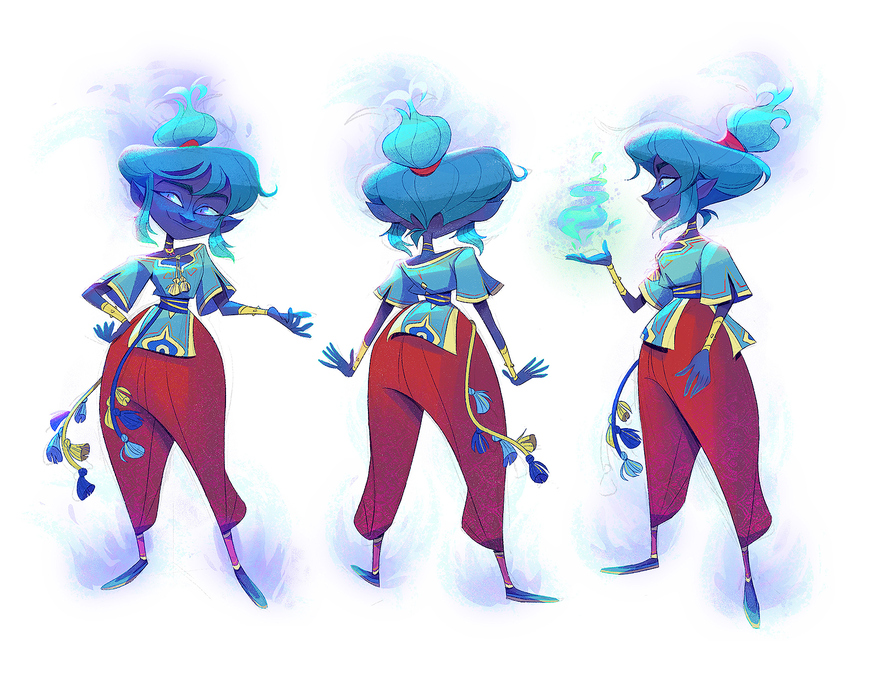 Character Design (personal) - Megan Phonesavanh - Megan Phonesavanh