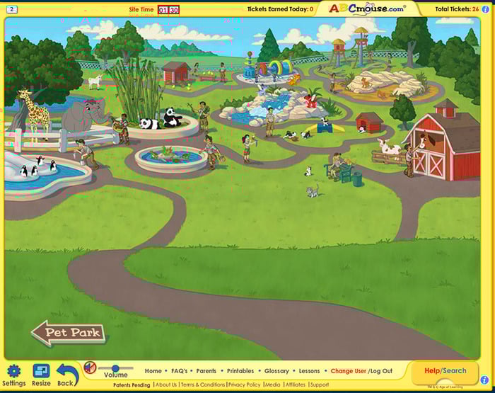 ABCMouse.com Art - Welcome to Brian Gall Studios!! Game/Character/UI ...