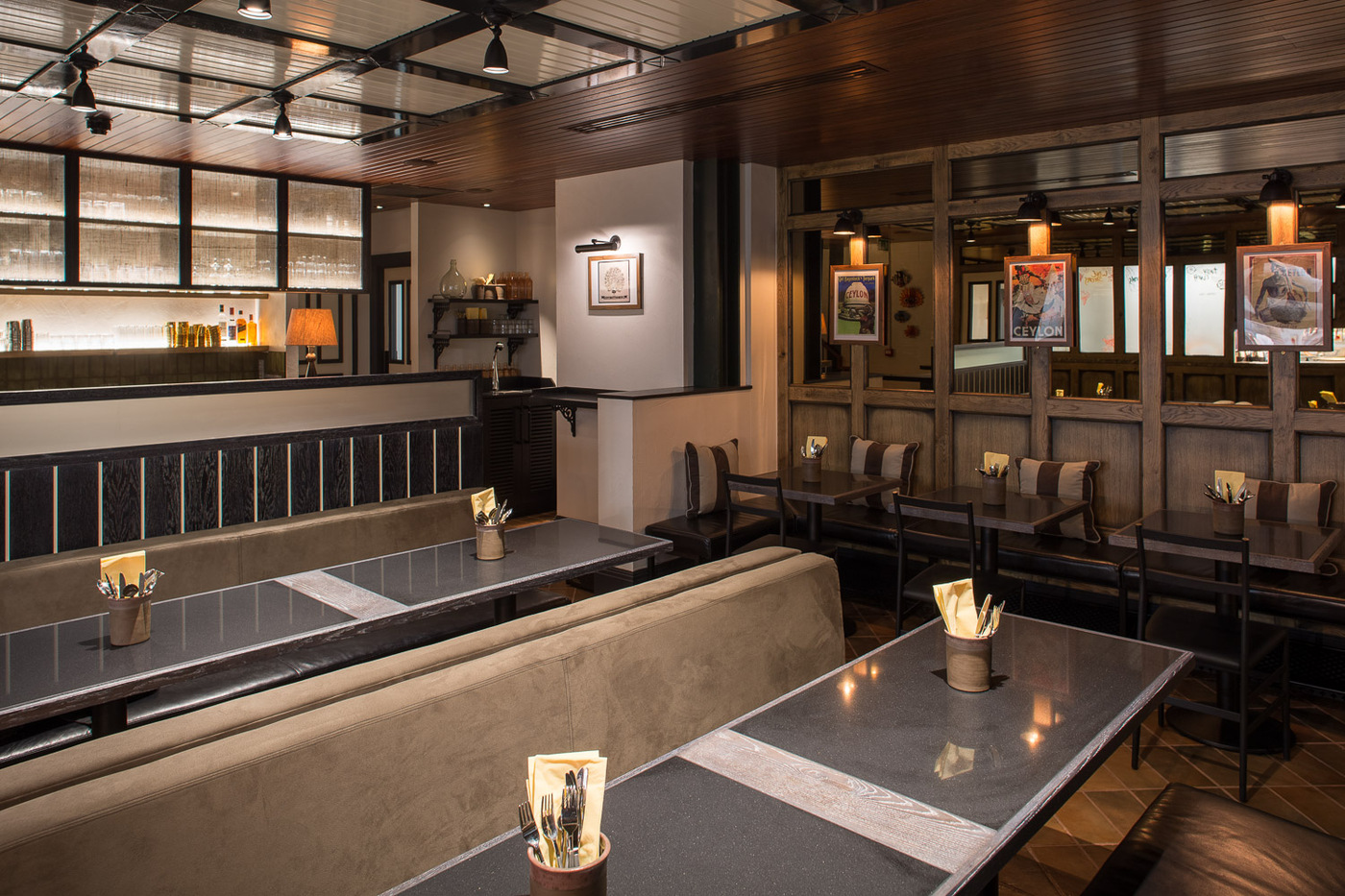 Hoppers Restaurant Interiors Photography - Adam Luszniak Photography