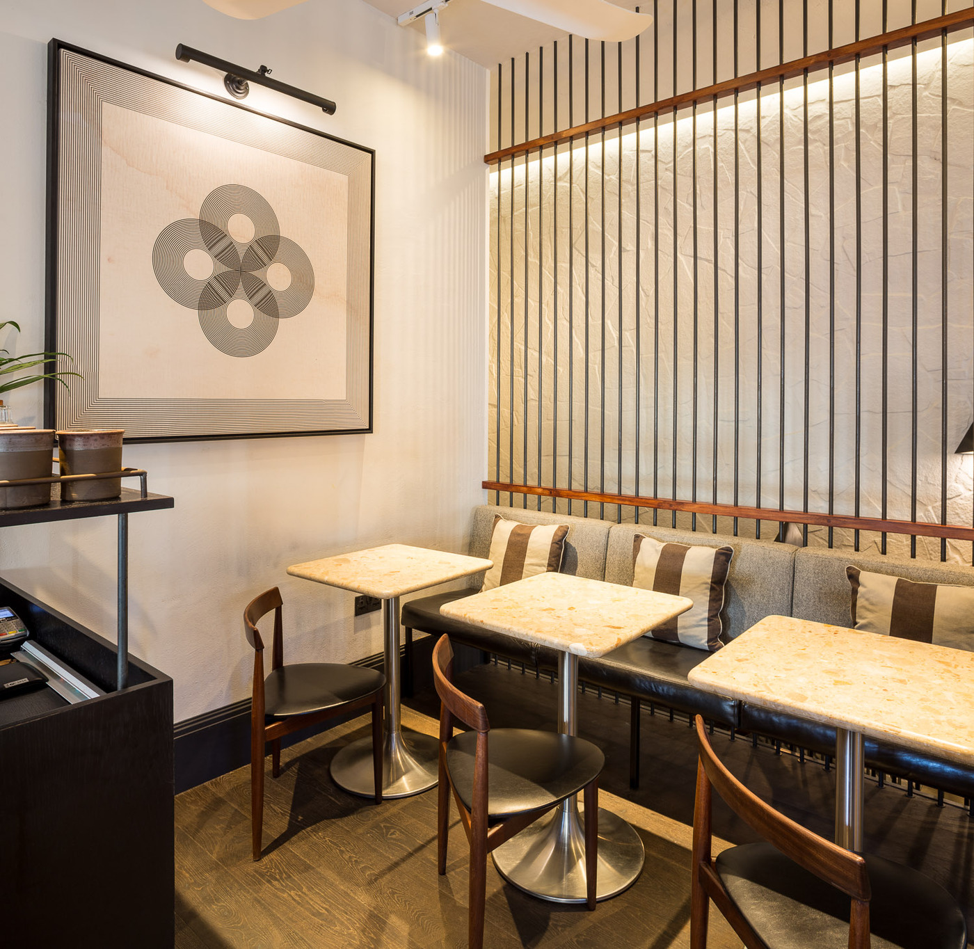 Hoppers Restaurant Interiors Photography - Adam Luszniak Photography