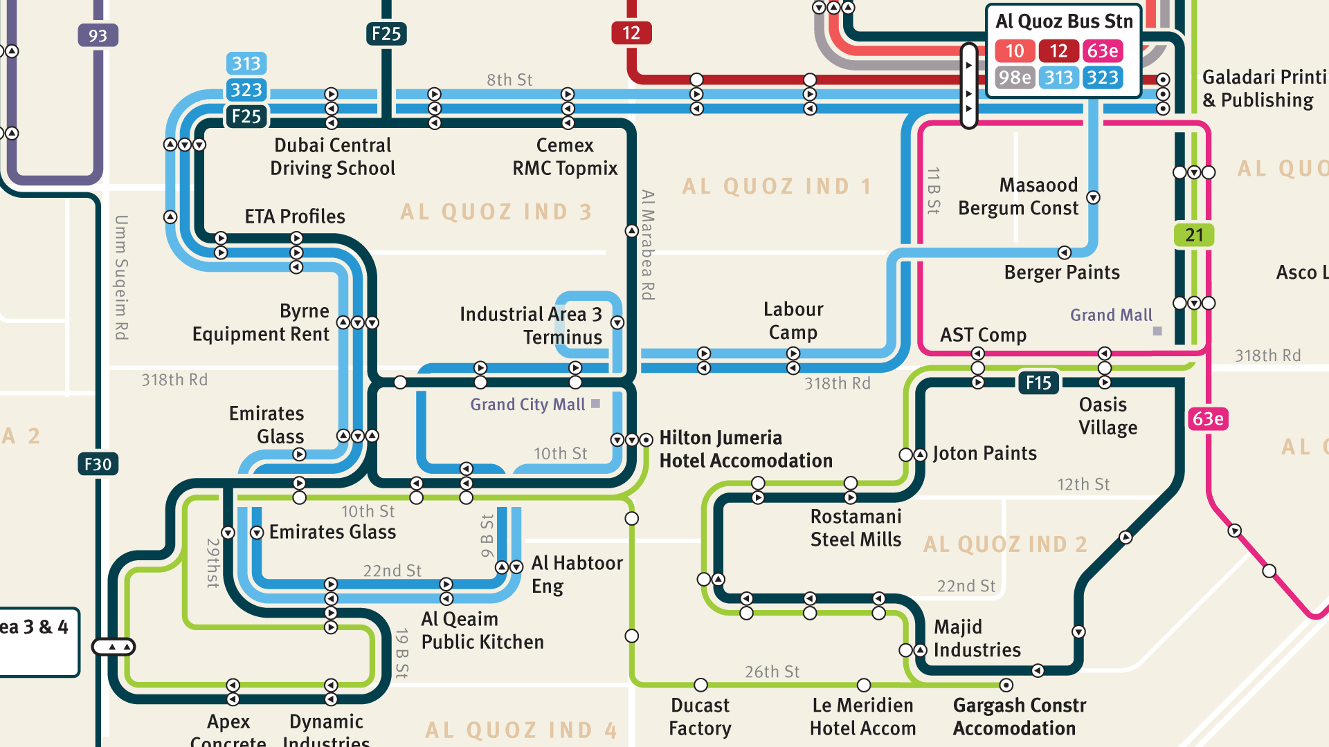 Dubai Transit Map - Kirill Negoda - Designer + Cartographer - Kirill ...
