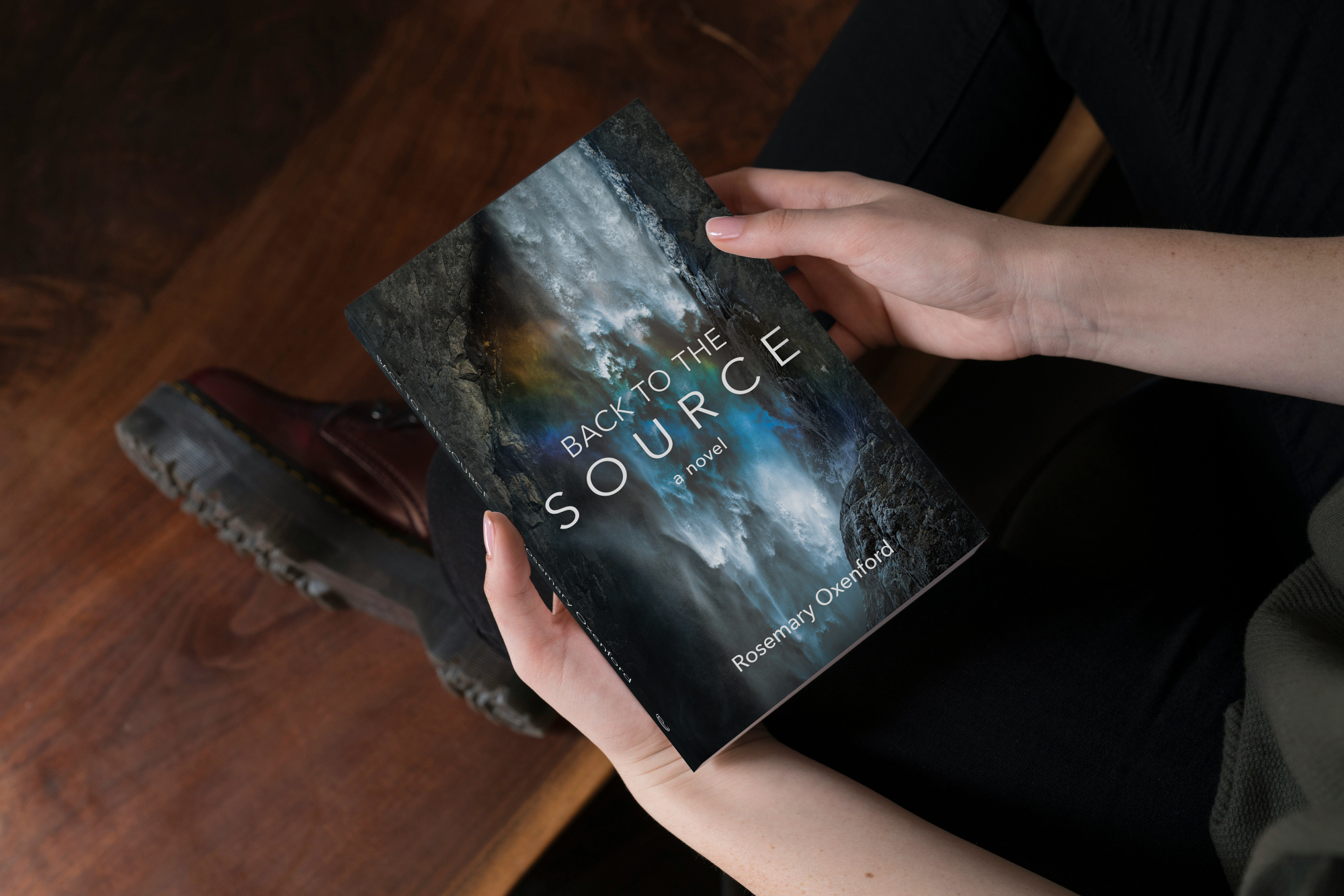 Back to the Source Book Cover - Gabrielle Vendetti Graphic Design