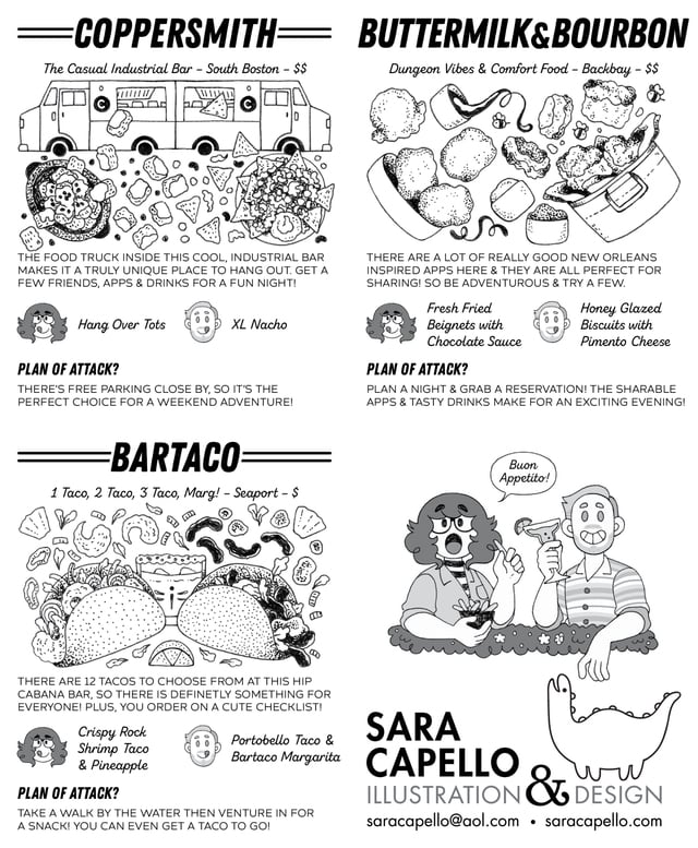 BOSTON SNACK & APP ATTACK - Sara Capello