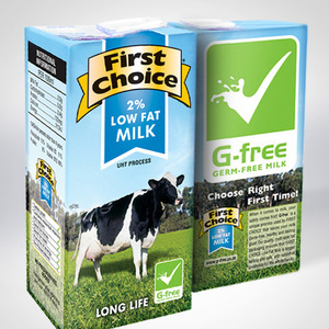 FIRST CHOICE MILK - Packaging - G1K1 - Nic Kinghorn Portfolio