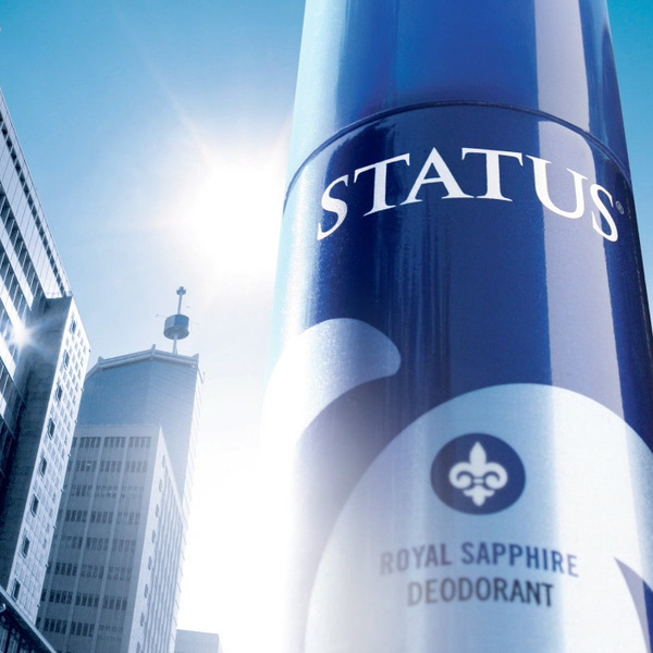 STATUS DEODORANT - Packaging & POS - G1K1 - Nic Kinghorn Portfolio